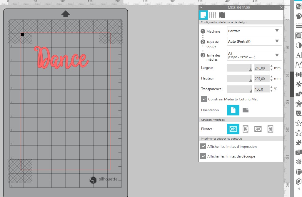 Silhouette Cameo ou Portrait : Erreur d'alignement lors du Print and ...